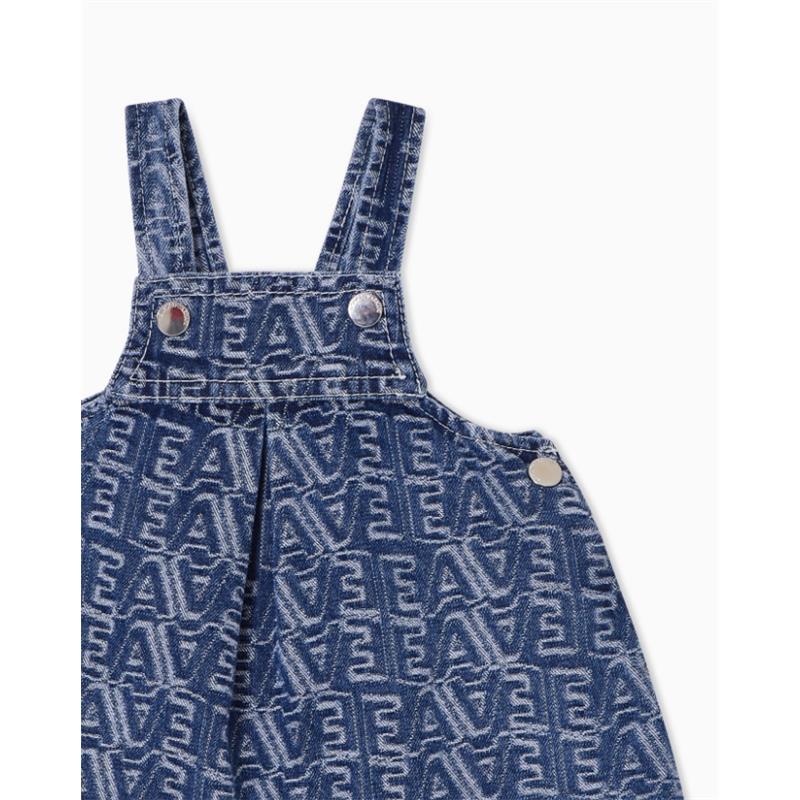Armani Baby - Baby Girl Denim Dress Denim | MacroBaby