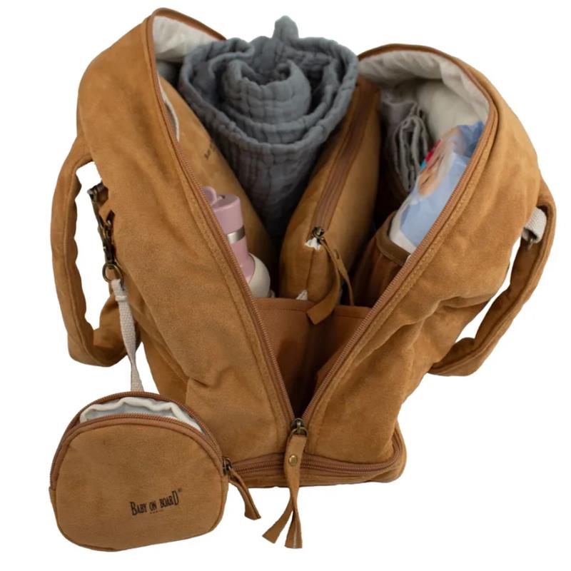 Bbluv - Doudoune Changing Bag, Camel