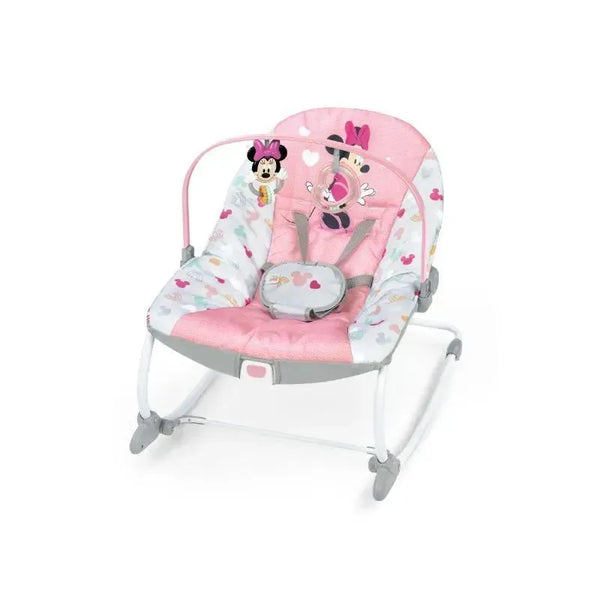 Bright Starts - Disney Baby Minnie Mouse Infant To Toddler Rocker ...