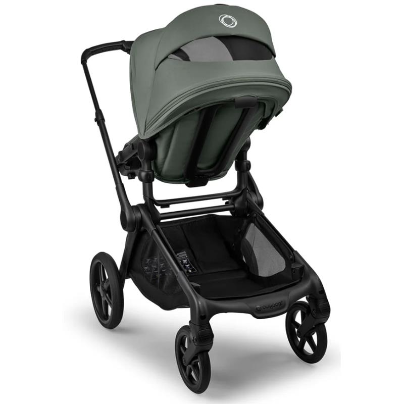 Bugaboo - Kangaroo Complete Single-to-Double Stroller, Black/Forest Gr