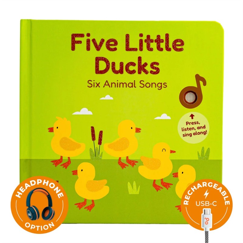 Cali's Book - Five Little Ducks Nursery Rhymes - Headphone Edition ...