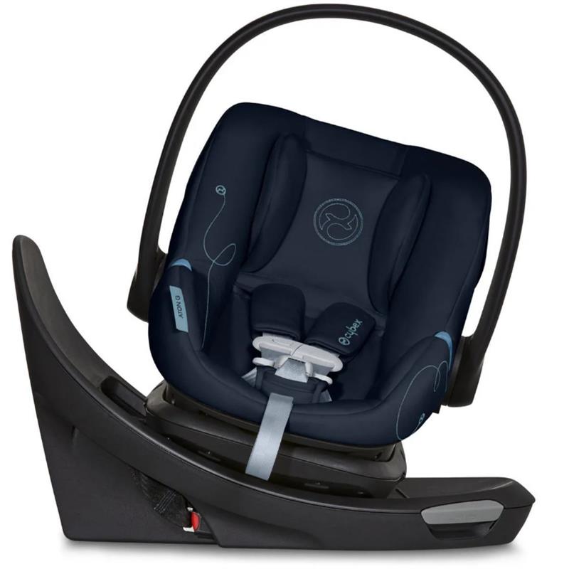 Cybex - Aton G Swivel SensorSafe Rotating Infant Car Seat, Ocean Blue