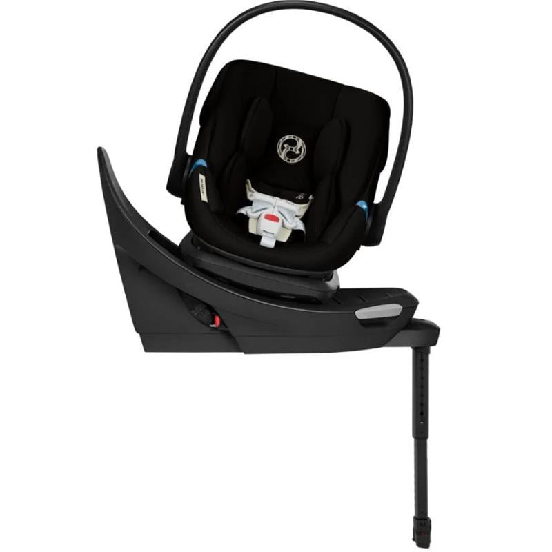 Cybex - Aton G2 Swivel Infant Car Seat With Load Leg Base, Moon Black
