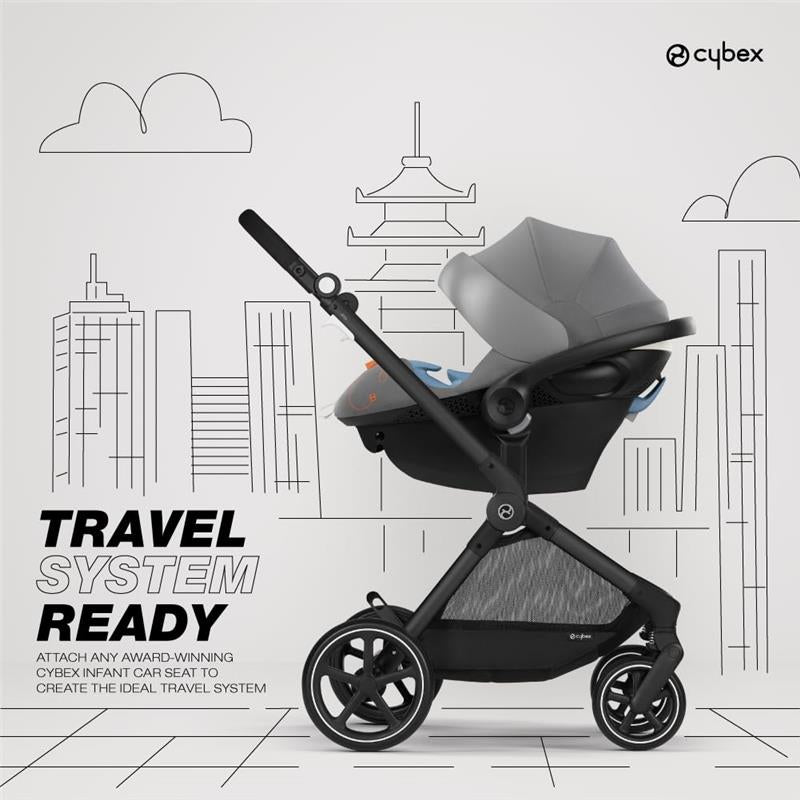 Cybex - EOS 5-in-1 Travel System Stroller + Lightweight Aton G Infant ...