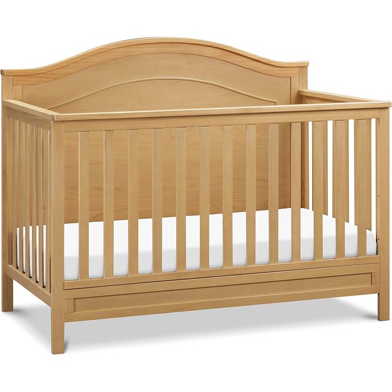 Davinci Charlie 4-in-1 Convertible Crib, Honey | MacroBaby