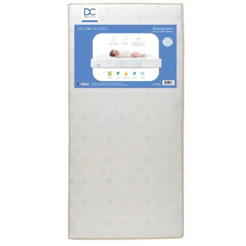 Delta Morning Dove Dual Sided Crib And Toddler Mattress | MacroBaby
