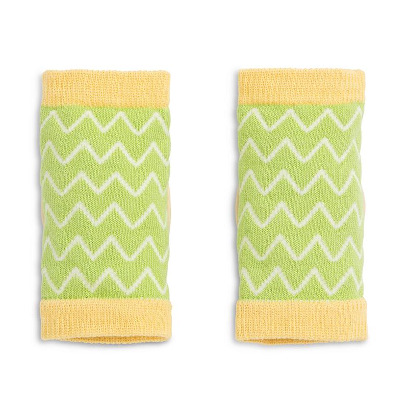Demdaco - Dinosaur Infant One Size Fits Most Green & Yellow Knee Pads