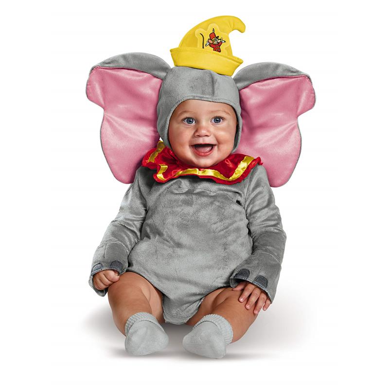Disguise - Dumbo Infant Costume, Gray