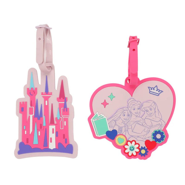 Disney Princesses Favorite Characters Molded Rubber Luggage Tags (Set ...