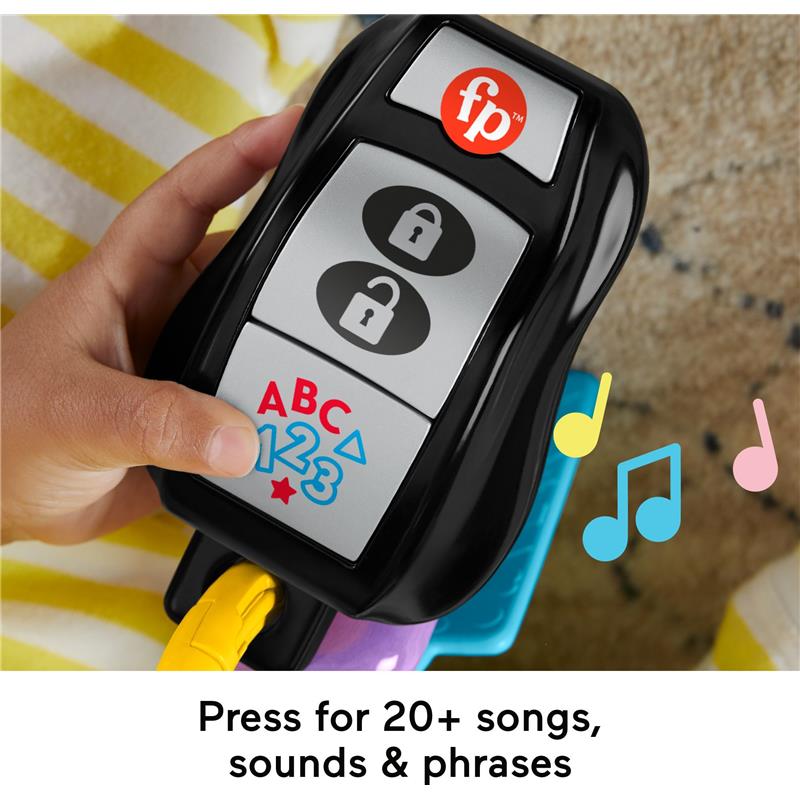 Fisher Price - Baby Travel Toy Laugh & Learn Play & Go Activity Keys w