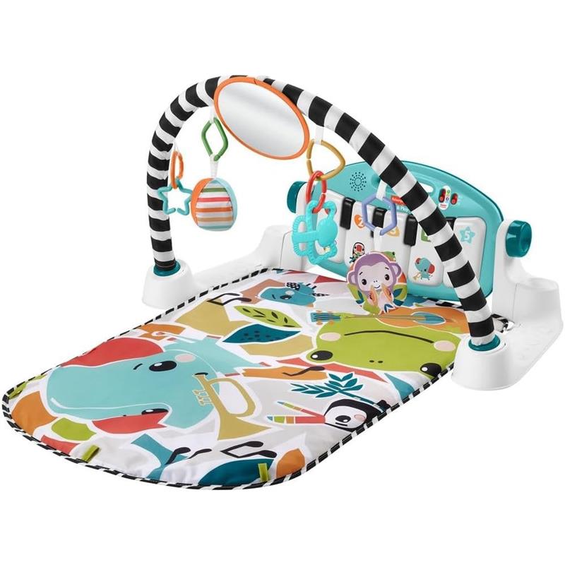 Fisher Price - Glow & Grow Kick & Play Gym, Blue