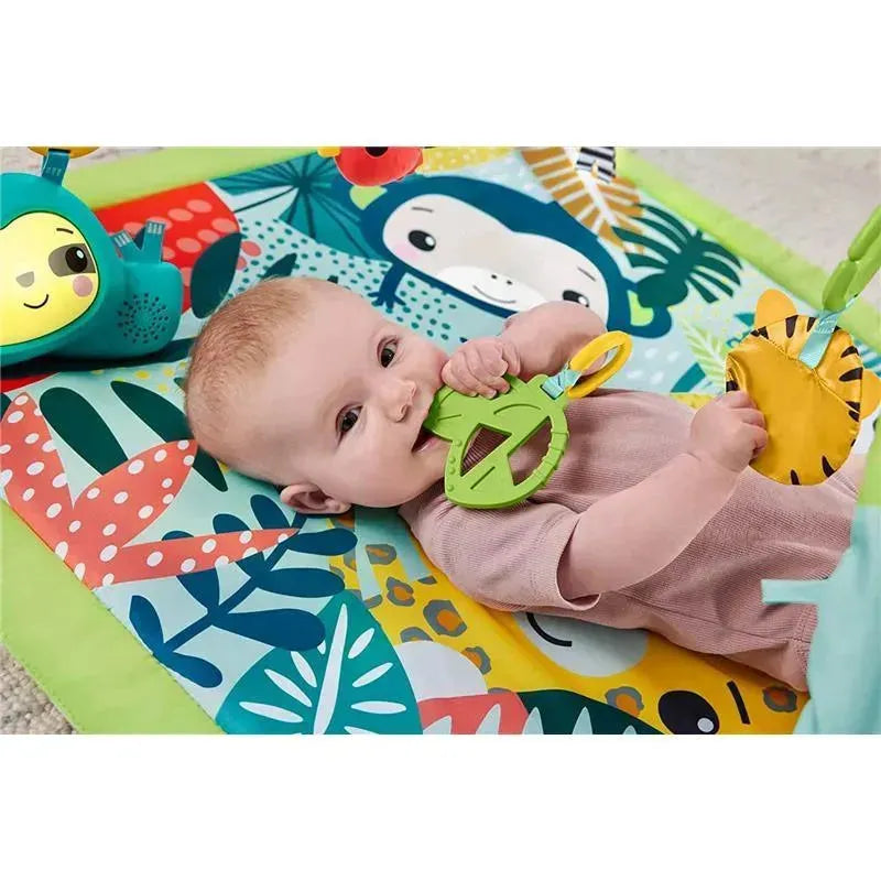 Fisher Price - Playmat 3-In-1 Rainforest Sensory Gym | MacroBaby