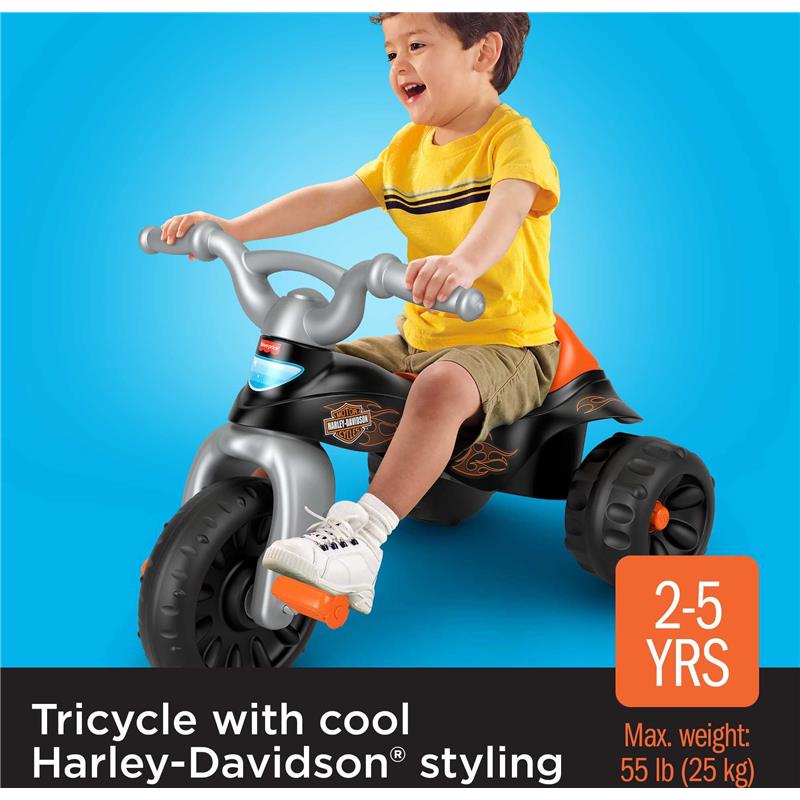Fisher Price - Toddler Tricycle Harley-Davidson Tough Trike