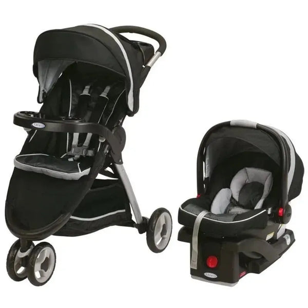 Graco FastAction Fold Sport Stroller Click Connect Travel System ...