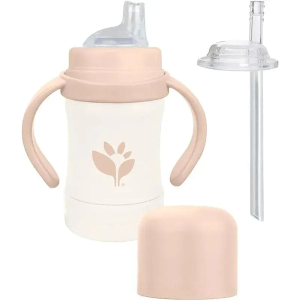 Green Sprouts - 6 Oz Sprout Ware Sip & Straw, Spice | MacroBaby