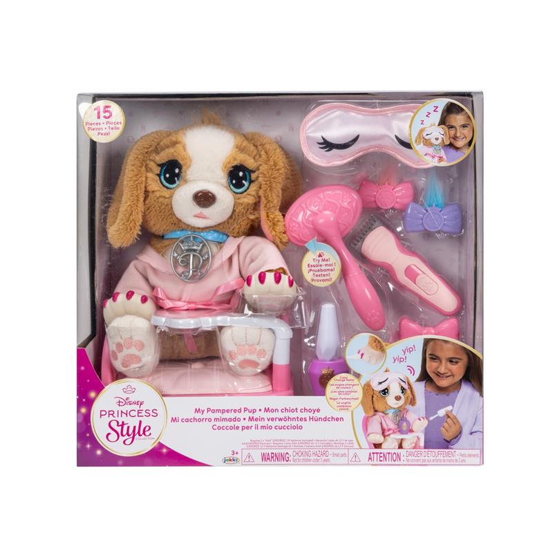 Jakks - Disney Princess Style Collection My Pampered Pup Kids Nurturin
