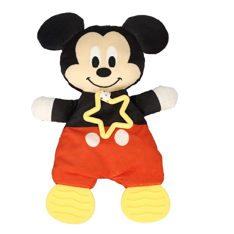 Kids Preferred - Disney Baby Mickey Mouse Plush and Sensory Crinkle Te