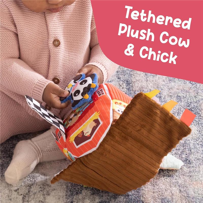 Lamaze - Peek-a-Moo Friendly Barn, Educational Sensory Toys with Plush