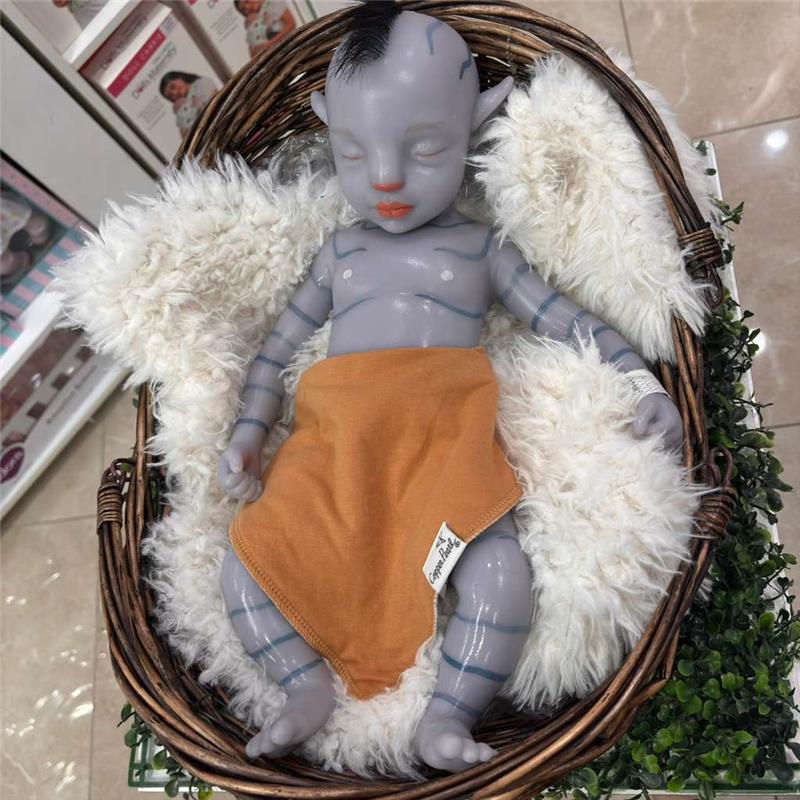 Reborn Baby Dolls - Fully Silicone With Hair, Boy Avatar | MacroBaby