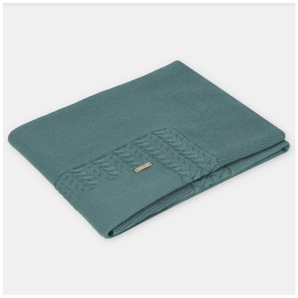 Martin Aranda - Draylon Sweaterknit Blanket Brighton One Size Blue Grey ...