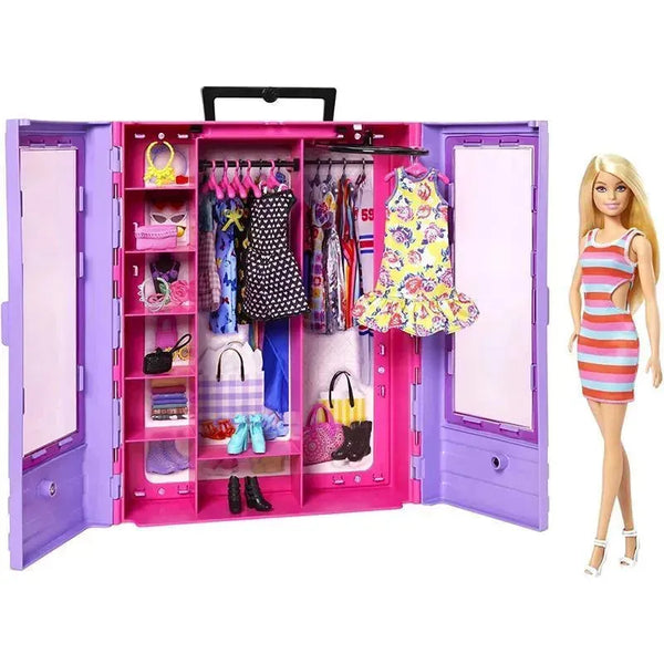 Mattel - Barbie Fashionistas Ultimate Closet with Barbie Clothes ...