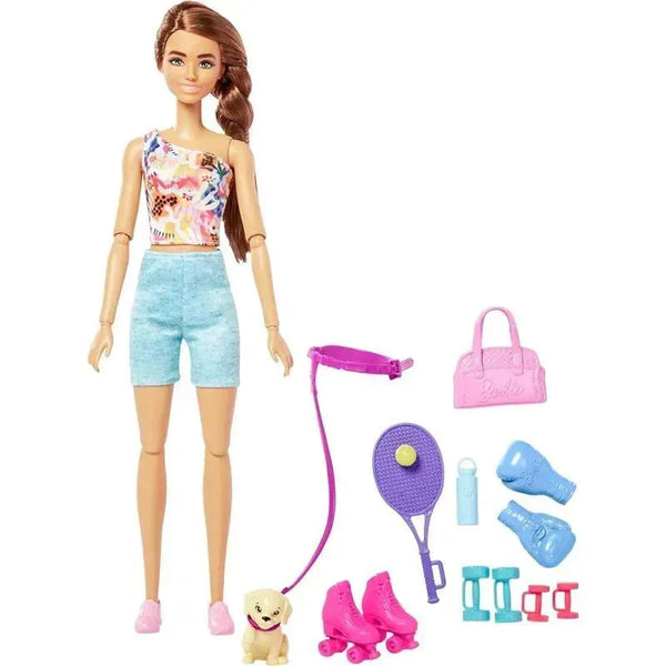 Mattel - Barbie Wellness Doll, Workout | MacroBaby