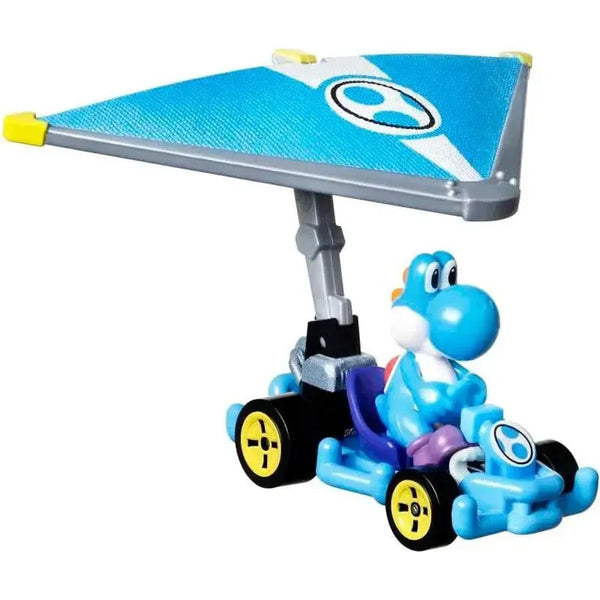 Mattel - Mario Kart Gliders Light Blue Yoshi Mix 4 | MacroBaby
