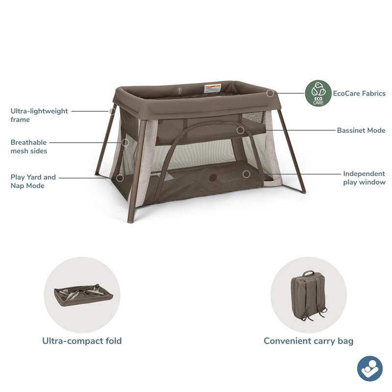 Maxi-Cosi - Calao Travel Playard, Infant Bassinet, Truffle