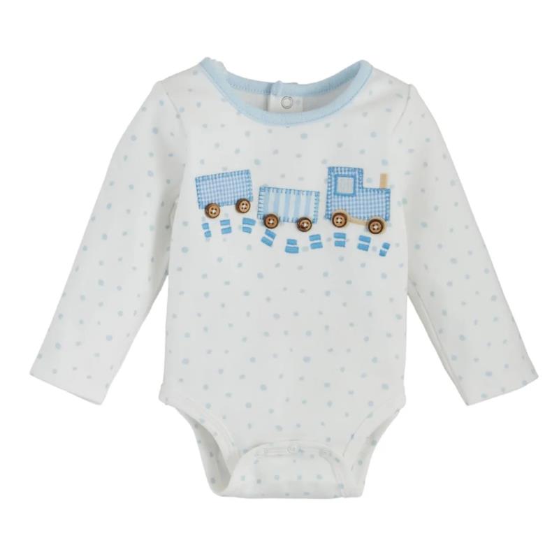 Mud Pie - Baby Boy Train Crawler