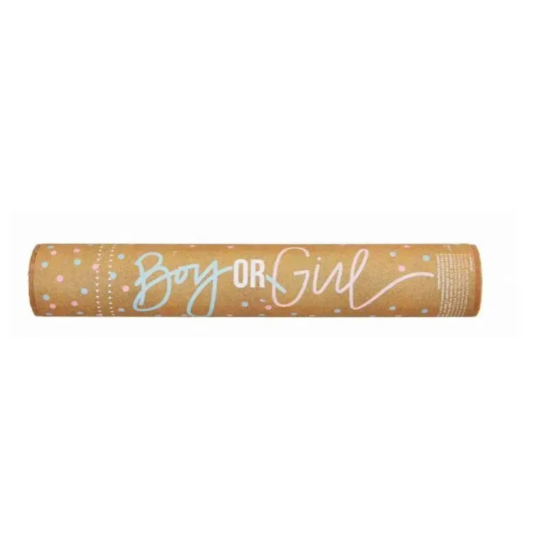 Mud Pie - Gender Reveal Confetti Cannon, Blue