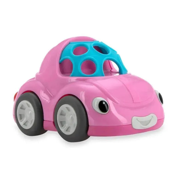 Nuby - Rattle Pals, Pink Car | MacroBaby