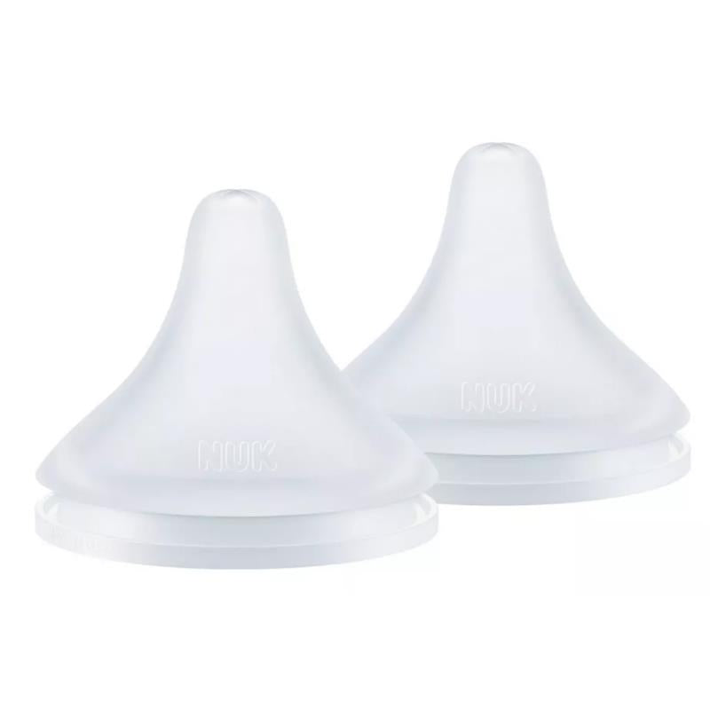 Nuk - 2Pk Perfect Match Replacement Nipples Medium Flow