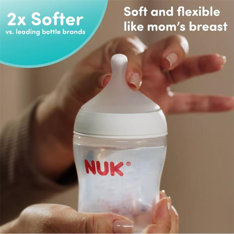 Nuk - 3Pk Perfect Match Baby Bottle 5 Oz