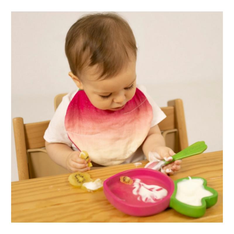 Oli & Carol - Ramona The Radish Plate & Spoon Set