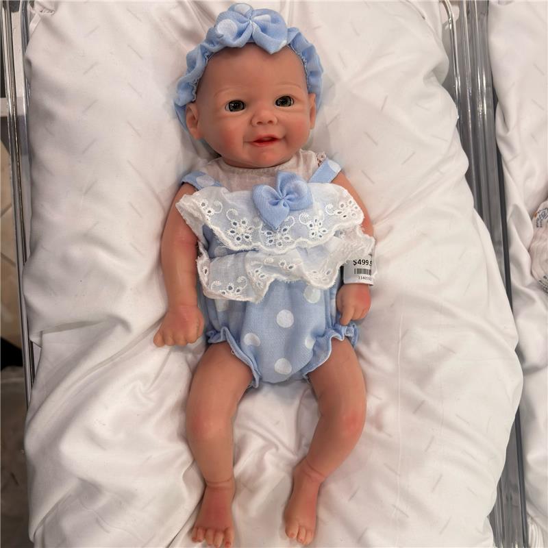 Reborn Baby Doll - Full Silicone Body Preemie Baby | MacroBaby