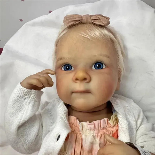 Reborn Baby Doll - White Vinyl, Bettie | MacroBaby