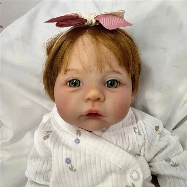 Reborn Baby Doll - White Vinyl, Meadow | MacroBaby
