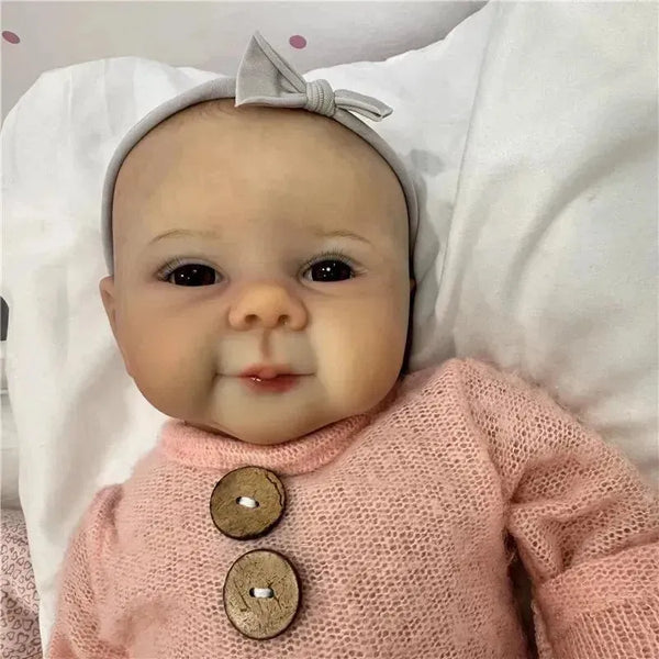 Reborn Baby Doll - White Vinyl, Poly 2 | MacroBaby