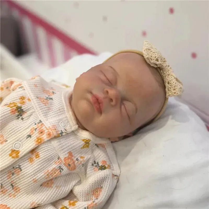 Reborn Baby Doll - White Vinyl, Marnie