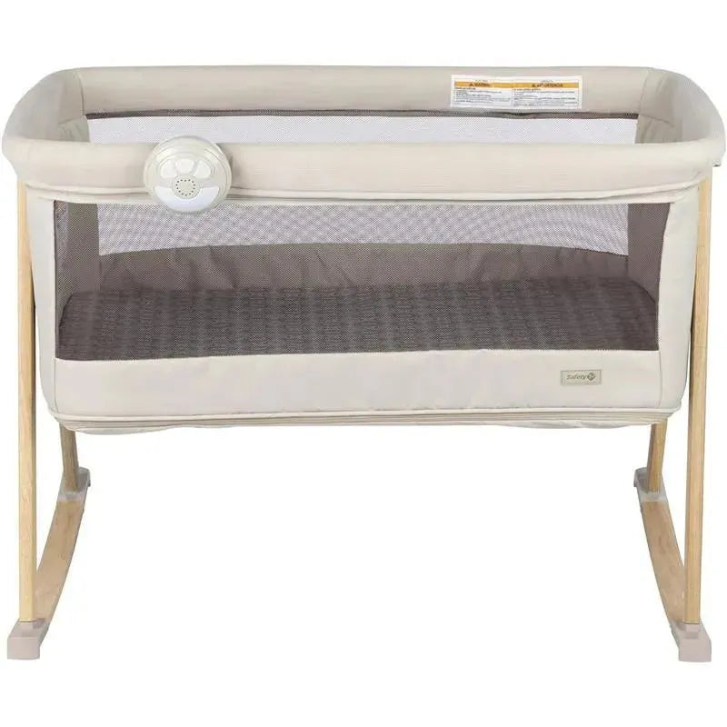Safety 1st - Rest-and-Romp 2-in-1 Bassinet & Play Yard with Soothing ...