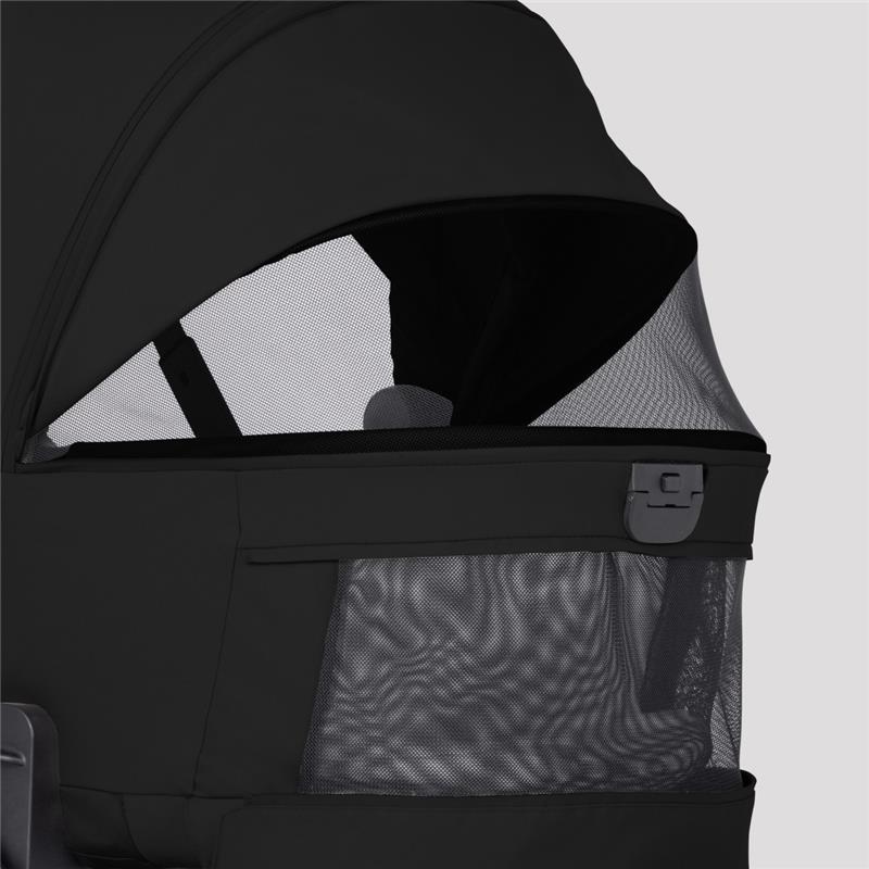 Silver Cross - Breez Overnight Approved Folding Bassinet, Onyx