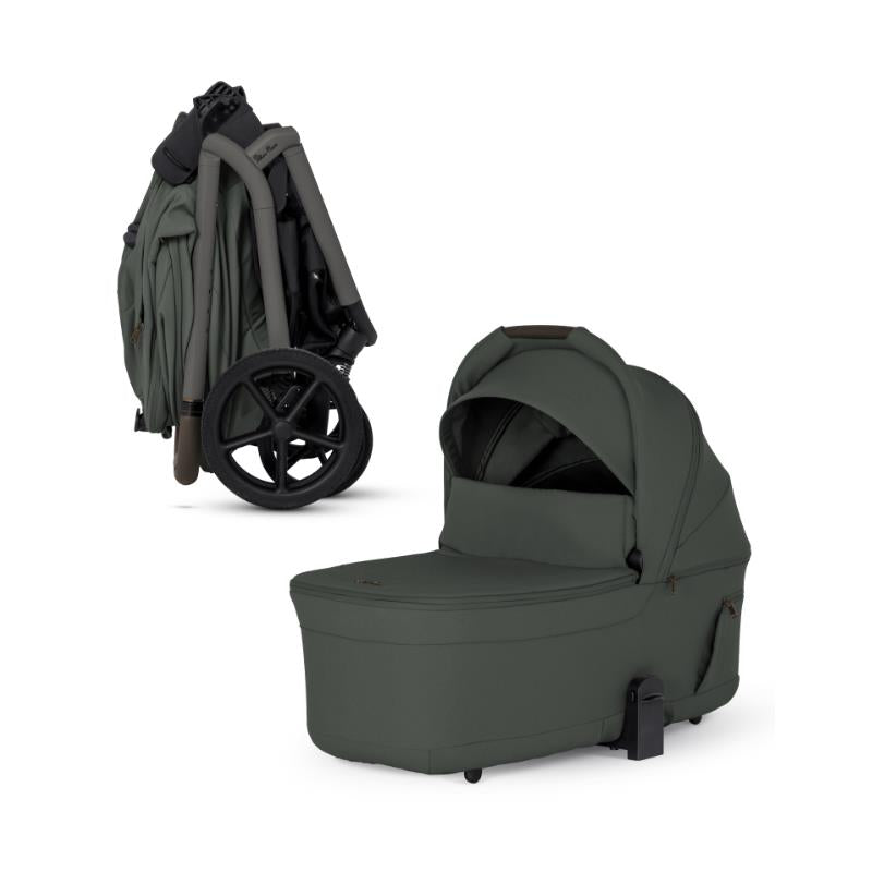 Silver Cross - Breez Overnight Approved Folding Bassinet, Pewter