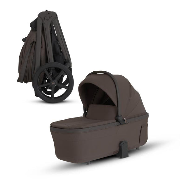 Silver Cross Cove 2 Compact Bassinet, Chocolate