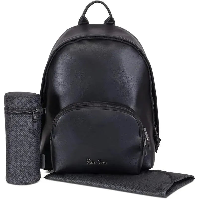 Silver Cross - Dune/Reef Rucksack Changing Bag, Black | MacroBaby