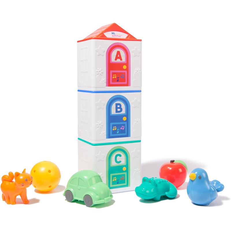 Spin Master Ms. Rachel Stacking Surprise Houses | MacroBaby
