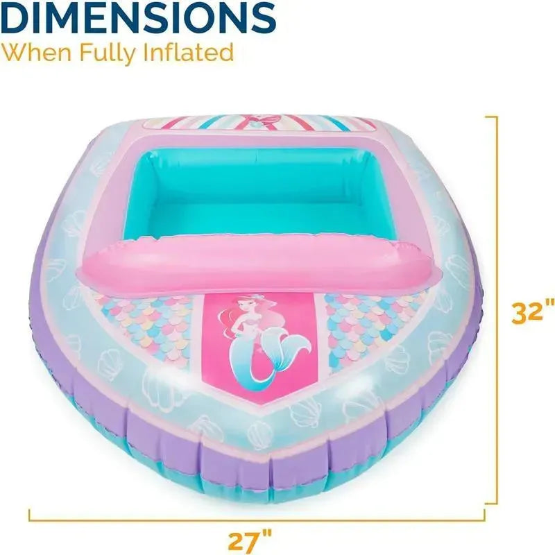 Spin Master - Swimways Disney Princess Ariel Inflatable Water Boat Veh