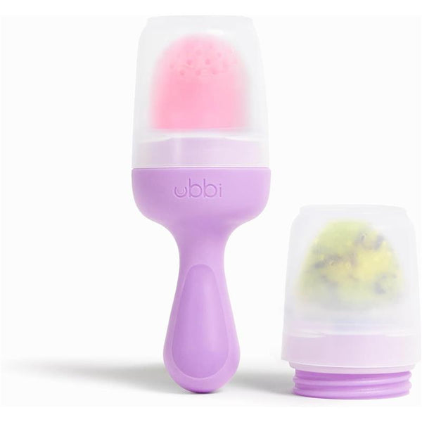 Ubbi - Smoothie Purple Baby Food Feeder Set | MacroBaby